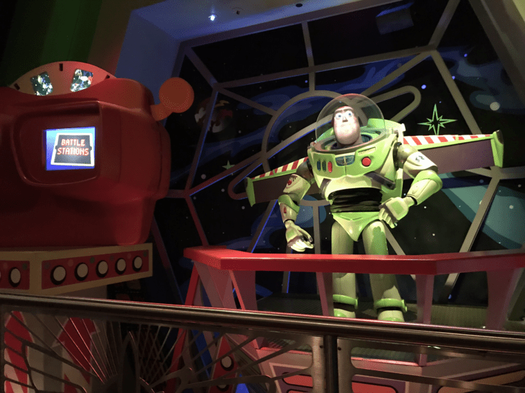 Buzz Lightyear's Space Ranger Spin Ride - WDWpov